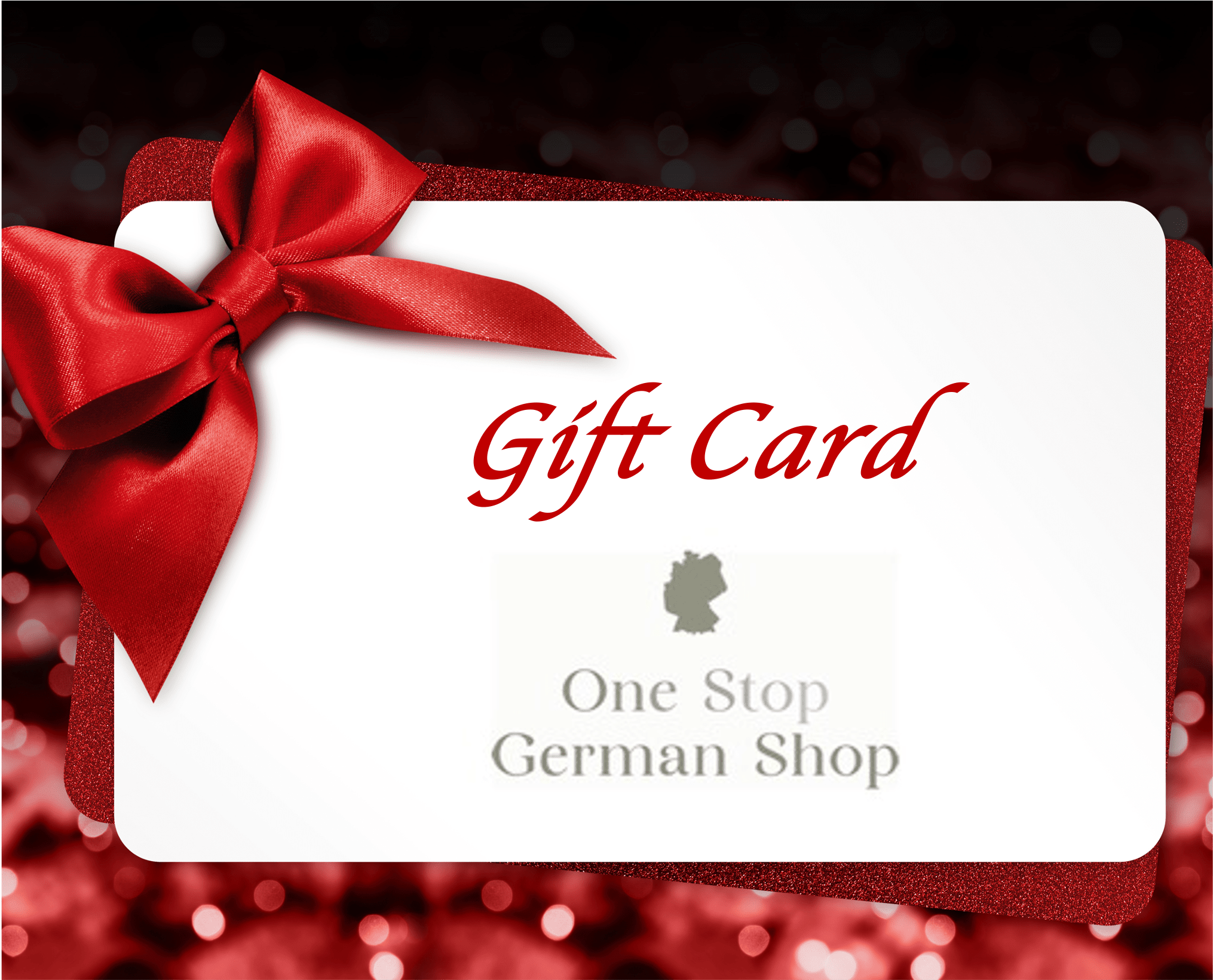 Gift Cards – One Stop German Shop