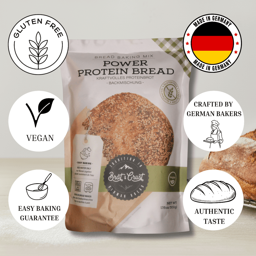 Brot & Crust German Protein Bread Baking Mix - Gluten Free – One Stop ...