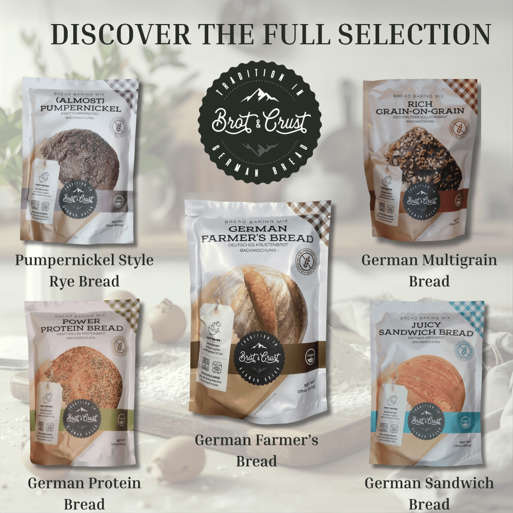 Brot & Crust Gluten Free Bread Baking Mix (5 Piece Value Pack) – One ...