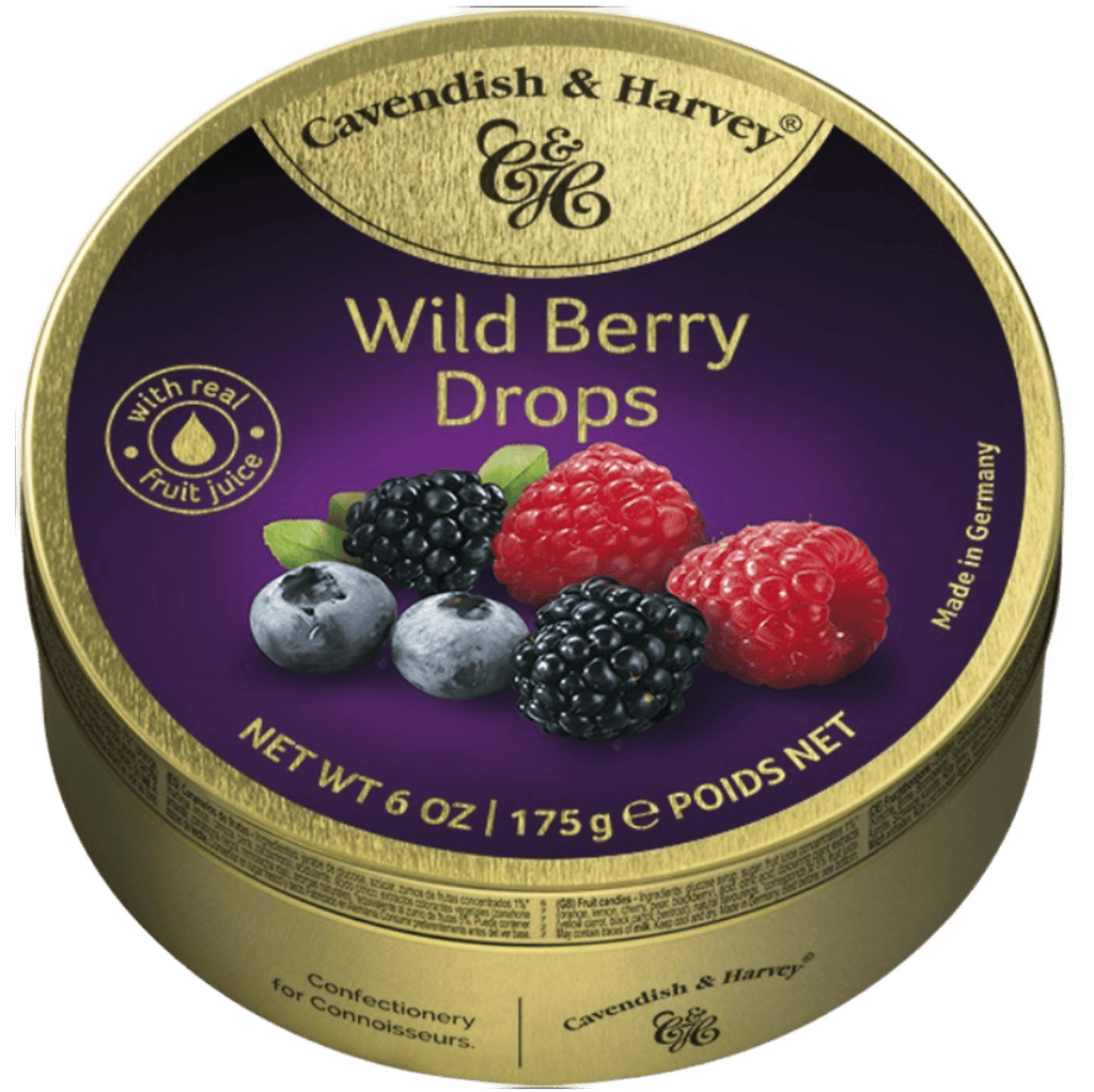 Cavendish & Harvey Fruit Tin - Wild Berry – One Stop German Shop