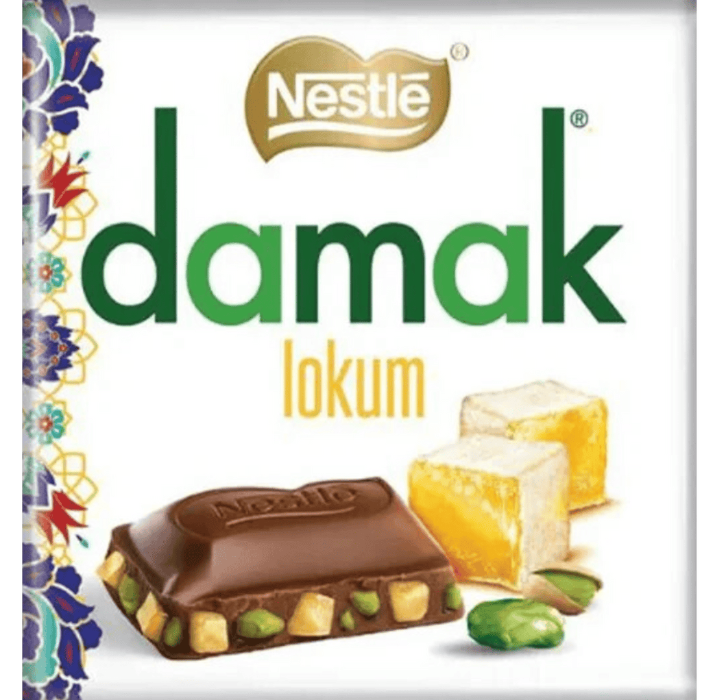 Damak Lokum Milk Chocolate with Pistachio – One Stop German Shop