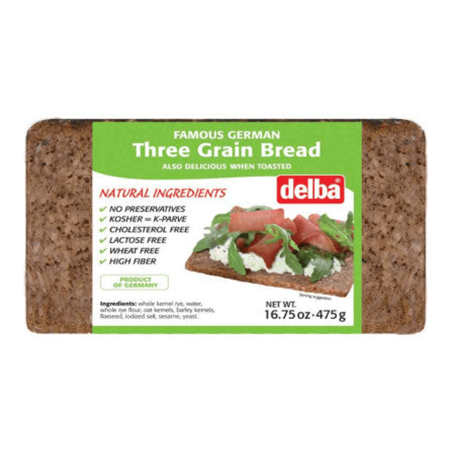 Delba Three-Grain Bread – One Stop German Shop