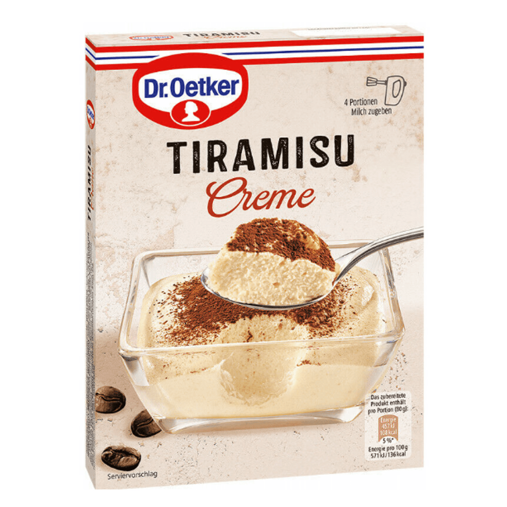 Dr. Oetker Tiramisu Creme – One Stop German Shop