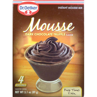 Dr. Oetker Dark Chocolate Truffle Mousse – One Stop German Shop