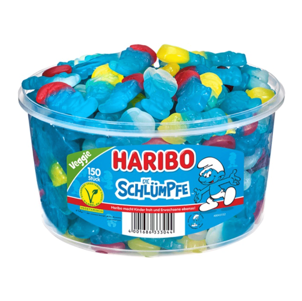 Haribo Smurfs Family Size – One Stop German Shop