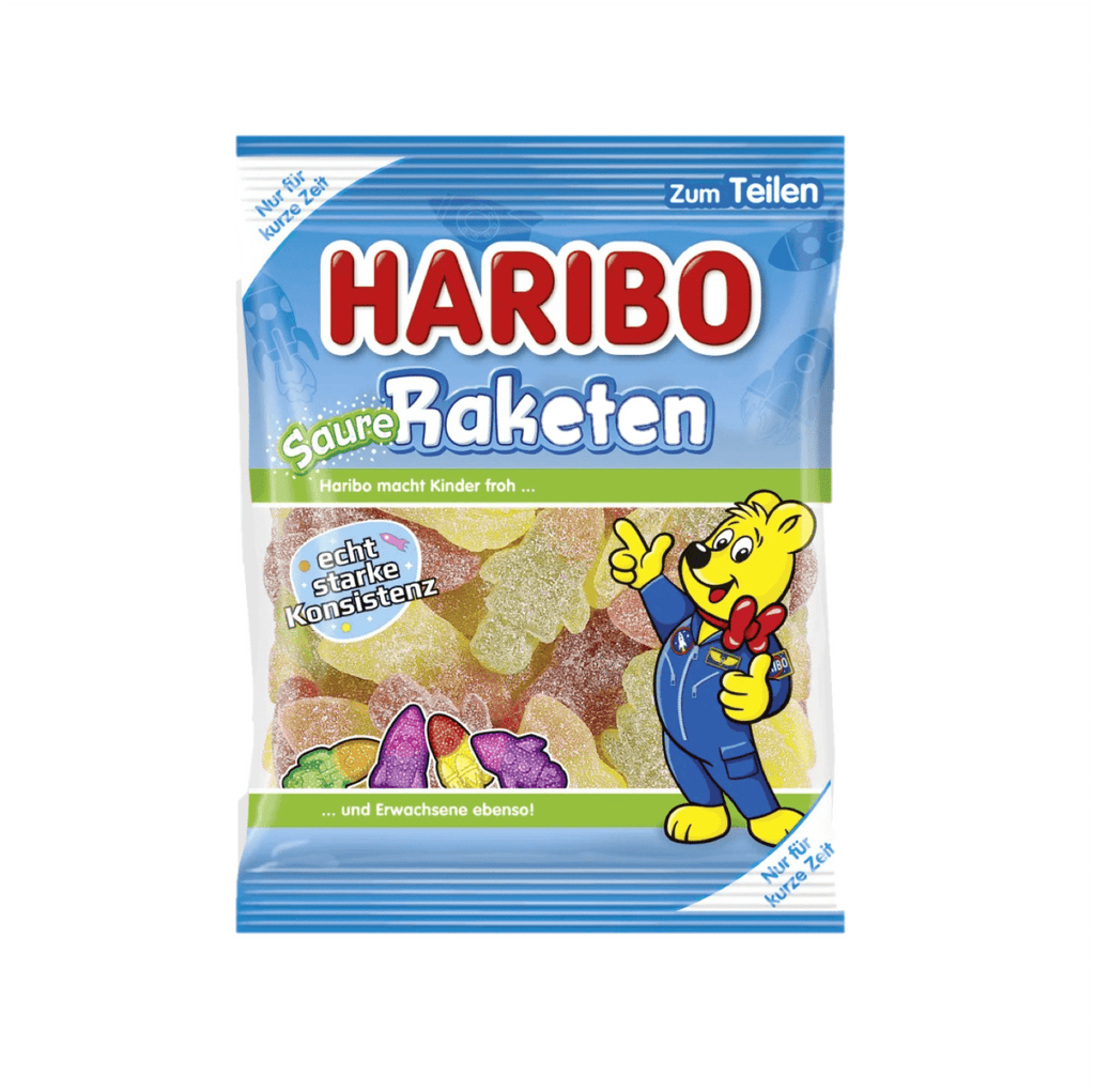 Haribo Sour Rockets – One Stop German Shop