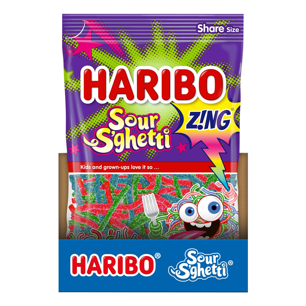 Haribo Sour S'ghetti Large (7.2oz) – One Stop German Shop