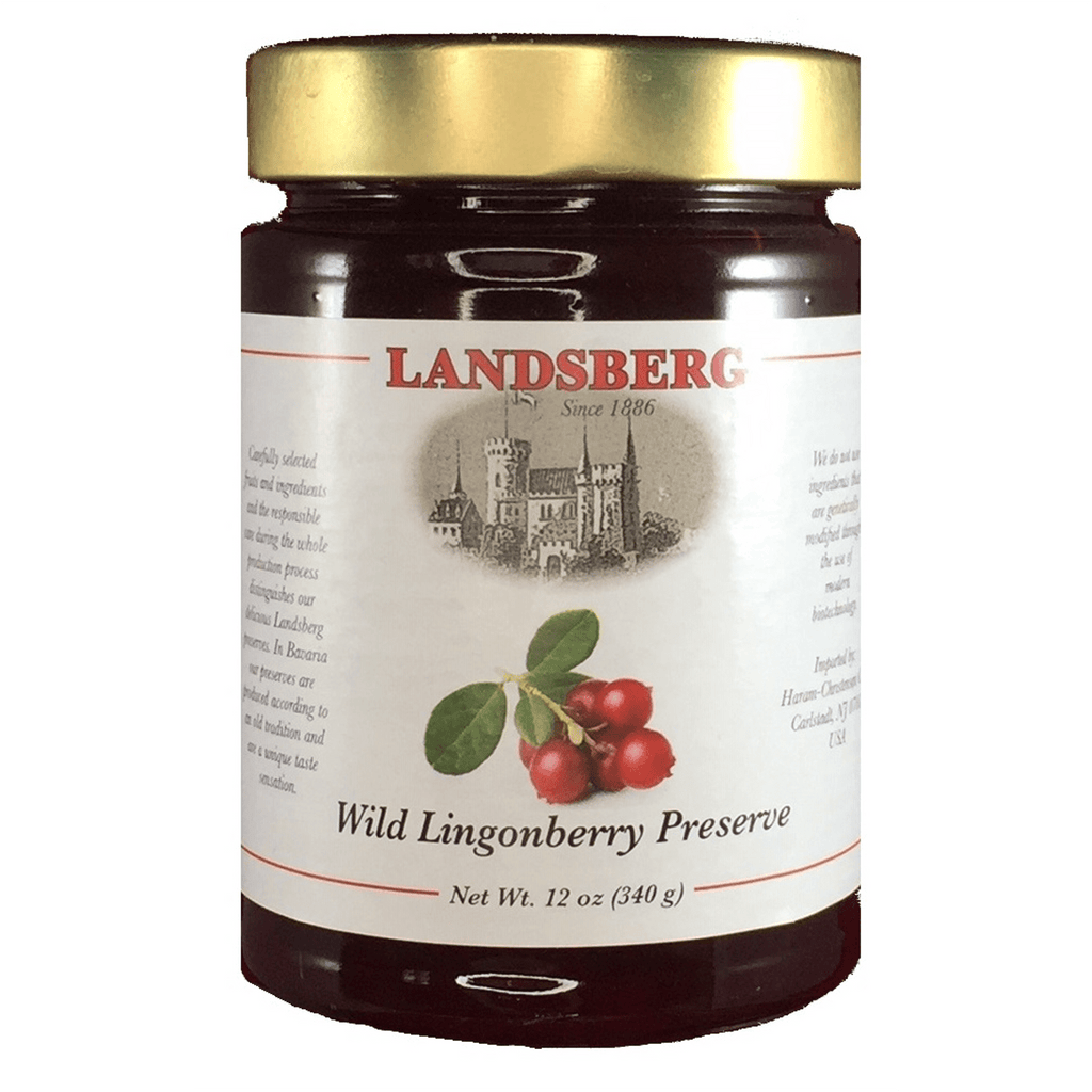 Landsberg Wild Lingonberry Jam – One Stop German Shop