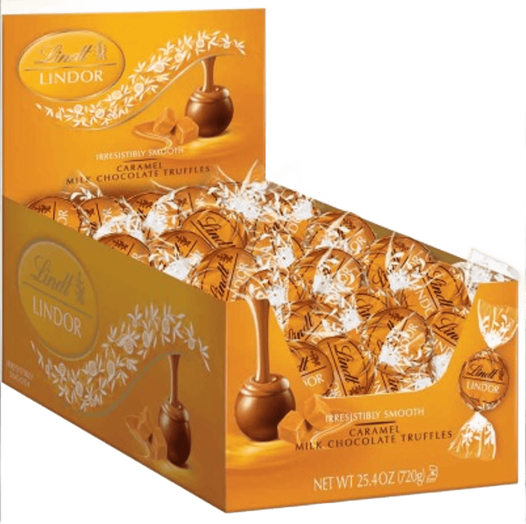 Lindt Lindor Caramel Milk Chocolate Truffles (1 piece) – One Stop ...