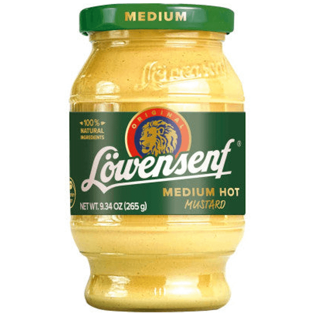 Löwensenf Medium Mustard – One Stop German Shop