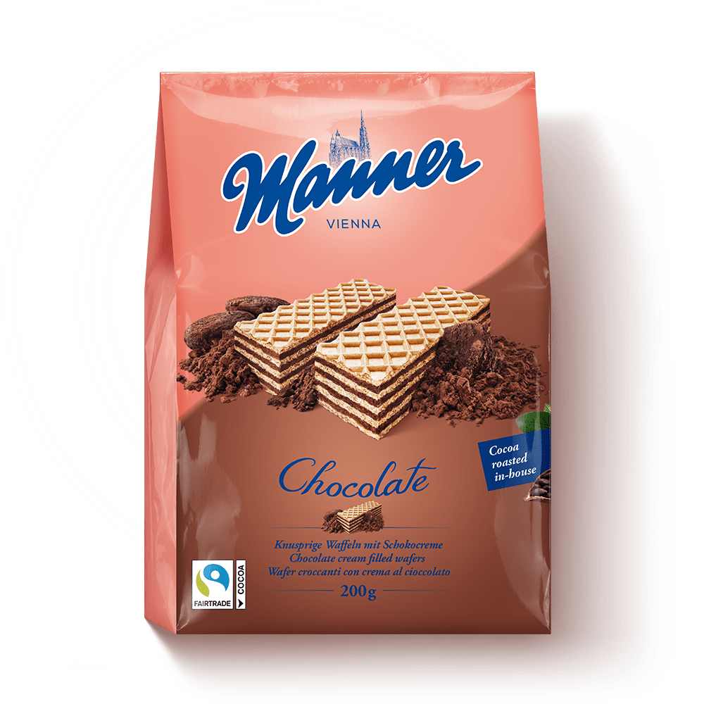 Manner Chocolate Wafer Bag 200g – One Stop German Shop