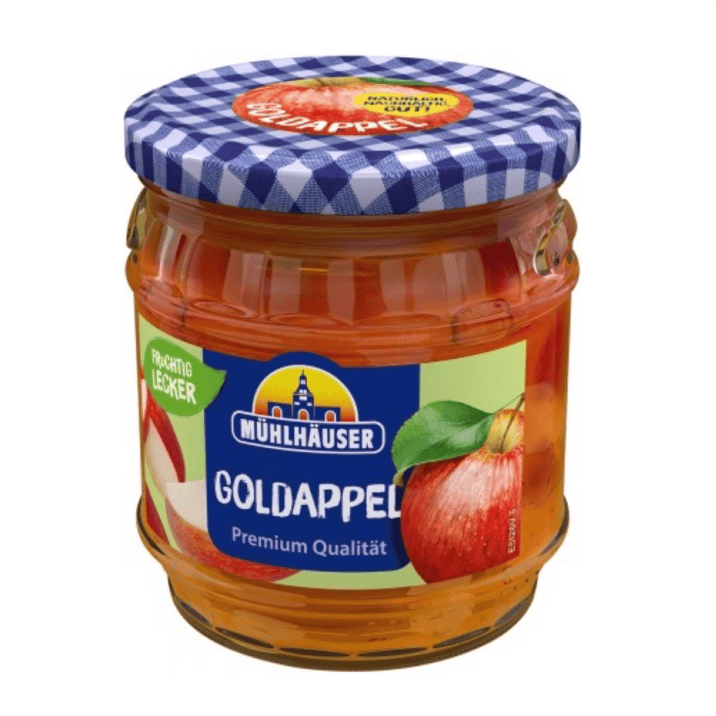 Mühlhäuser Gold Apple Jam (Gold-Apfel) – One Stop German Shop