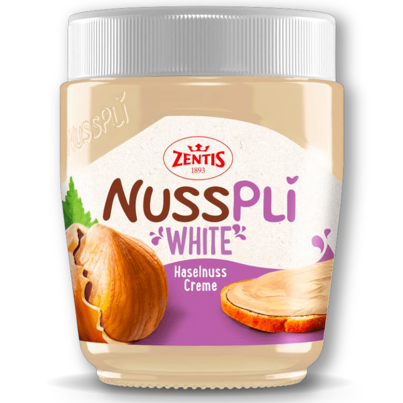 Nusspli White Hazelnut Spread – One Stop German Shop