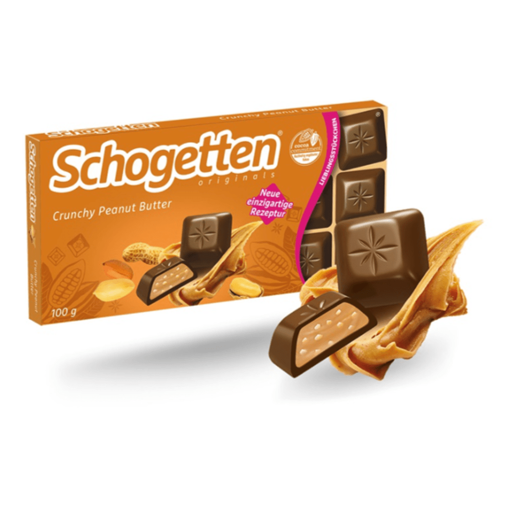Schogetten Crunchy Peanut Butter – One Stop German Shop