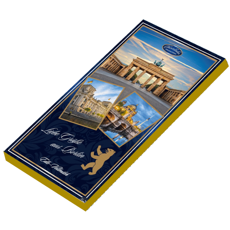 Chocolada "Berlin" Milk Chocolate Bar – One Stop German Shop