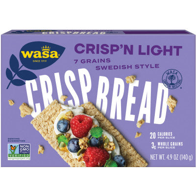 Wasa Crisp 'N' Light Seven Grain Crisp Bread – One Stop German Shop